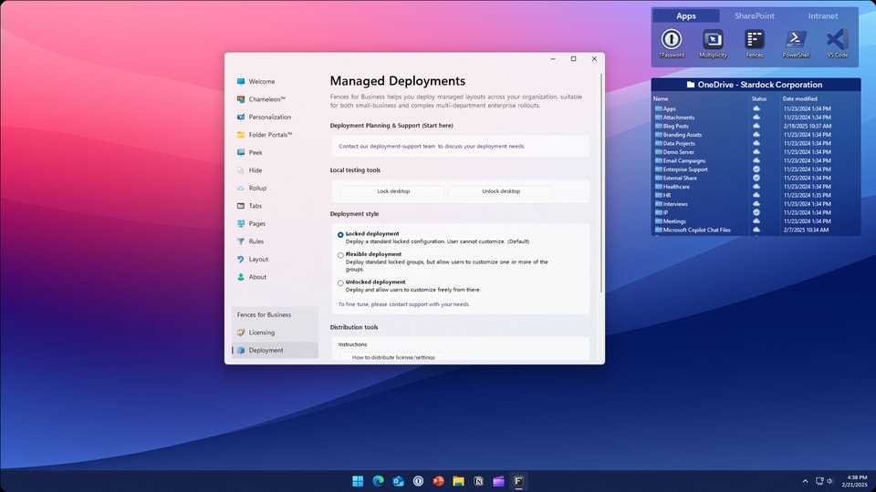 Stardock Fences 6: Automatically organize your desktop apps, files, and ...
