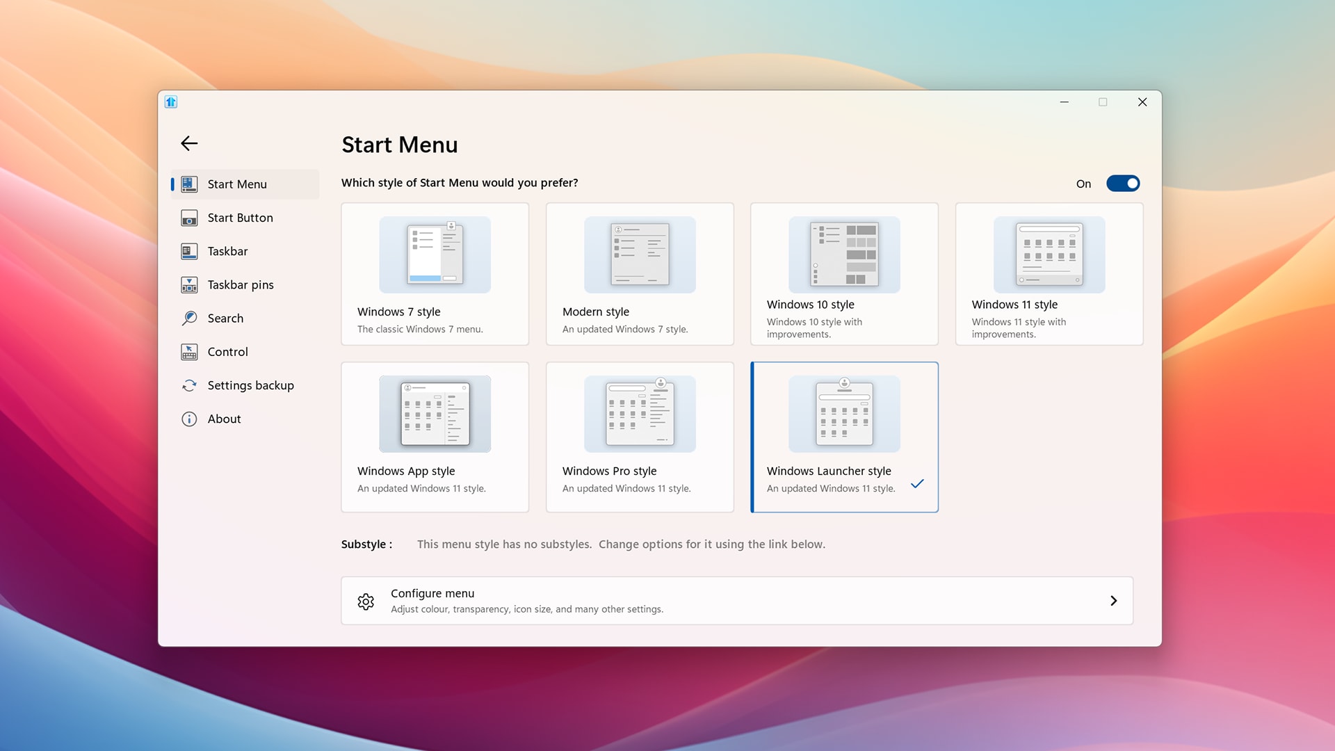 Stardock Start11: Restore the Classic Start Menu in Windows 10 and 11.